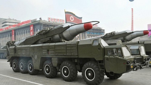 The US says North Korea removes two Musudan missiles from the launch site
