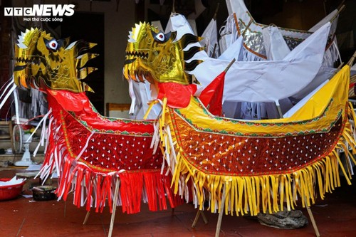 Song Ho commune busy making paper offerings during Vu Lan Festival