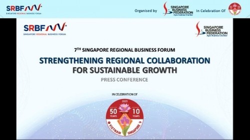 Singapore Regional Business Forum 2023 to get underway in Hanoi